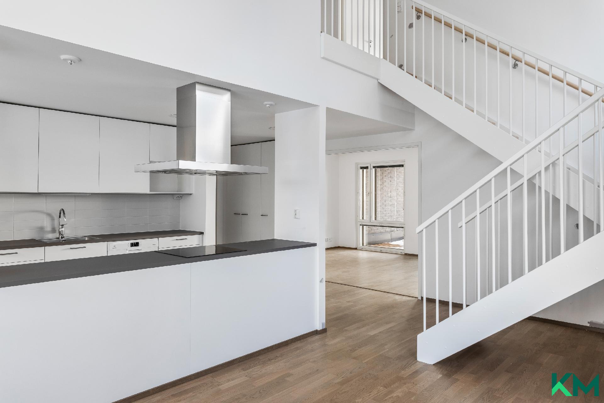 5-6 h, avok, rt, 2 kph, wc, s, vh, suuri kattoterassi, Turumankatu 20 ...